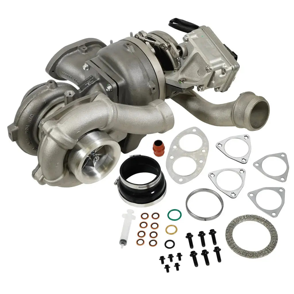 6.4L PowerStroke Screamer V2S Twin Turbo Kit Ford 2008-2010 - TAMELESS ...
