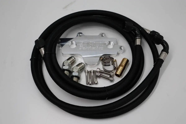 No Limit Fabrication 67OCRK 6.7L Oil Cooler Relocation Kit - TAMELESS ...
