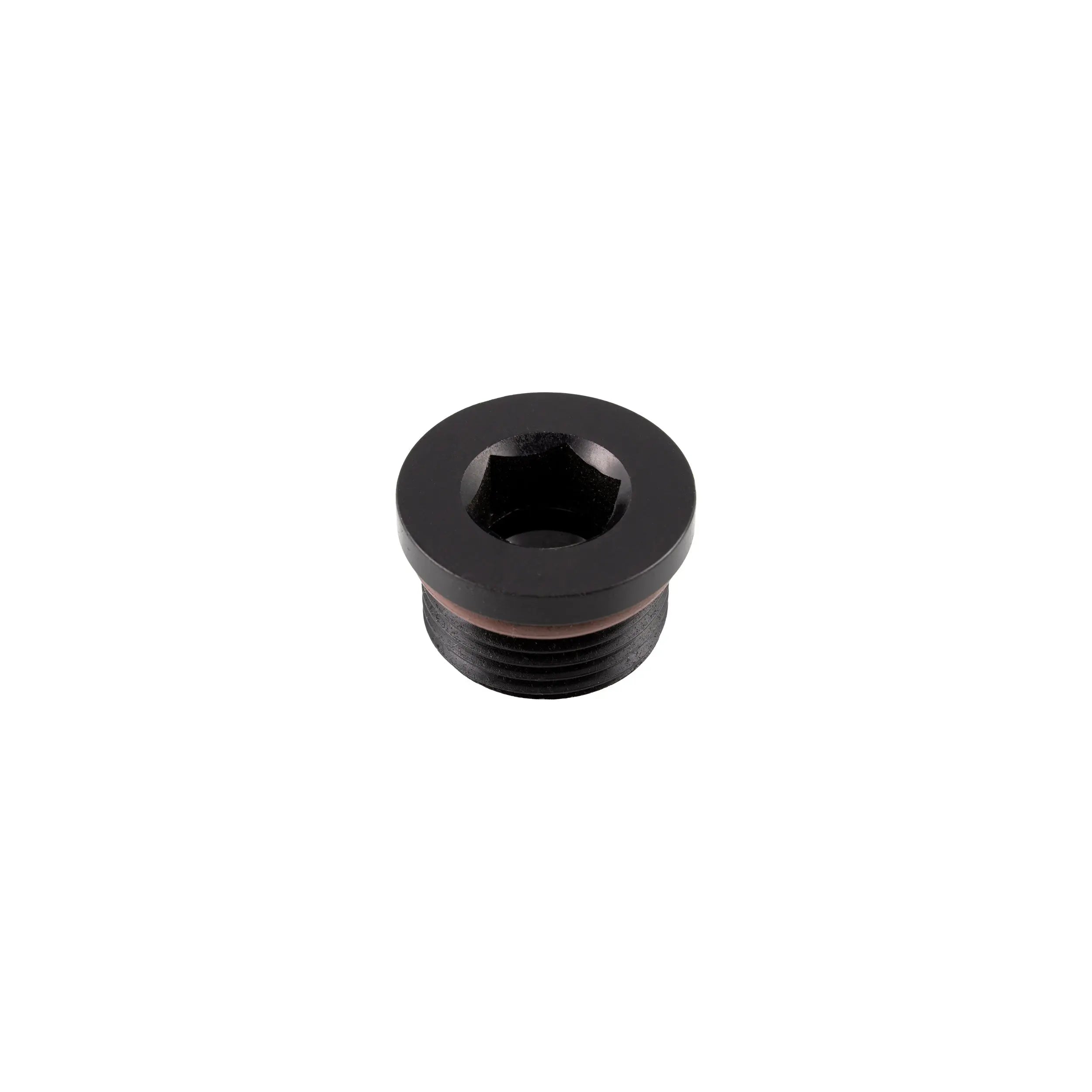 PPE -12AN Male Aluminum Plug w/O-ring 1-1/16"-12 - Black - TAMELESS ...