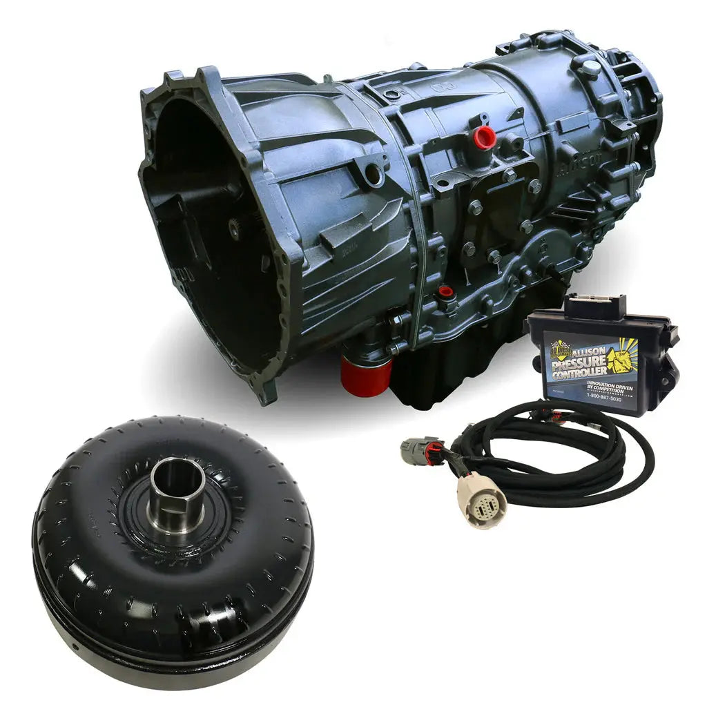 TorqueMaster Chevy Allison Transmission & Converter Package c/w Billet ...